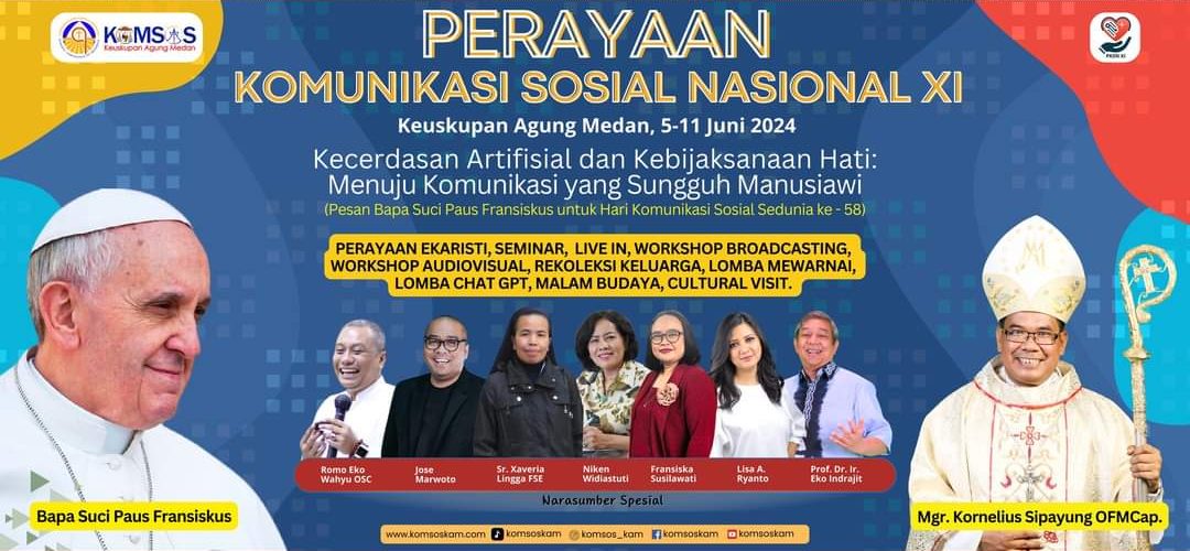 Paroki Santo Fransiskus Assisi padang bulan Medan - Tuhan, jadikanlah aku pembawa damai.